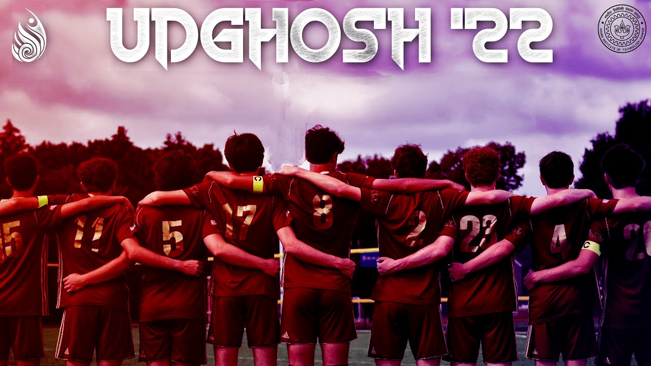 Udghosh'22 Date Revealer| IIT Kanpur's Sports Festival - YouTube