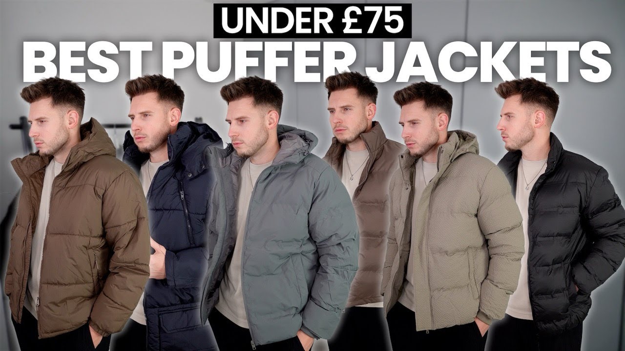 BEST Affordable Puffer Jackets For Men Under £75 (Weekday, Pull & Bear ...