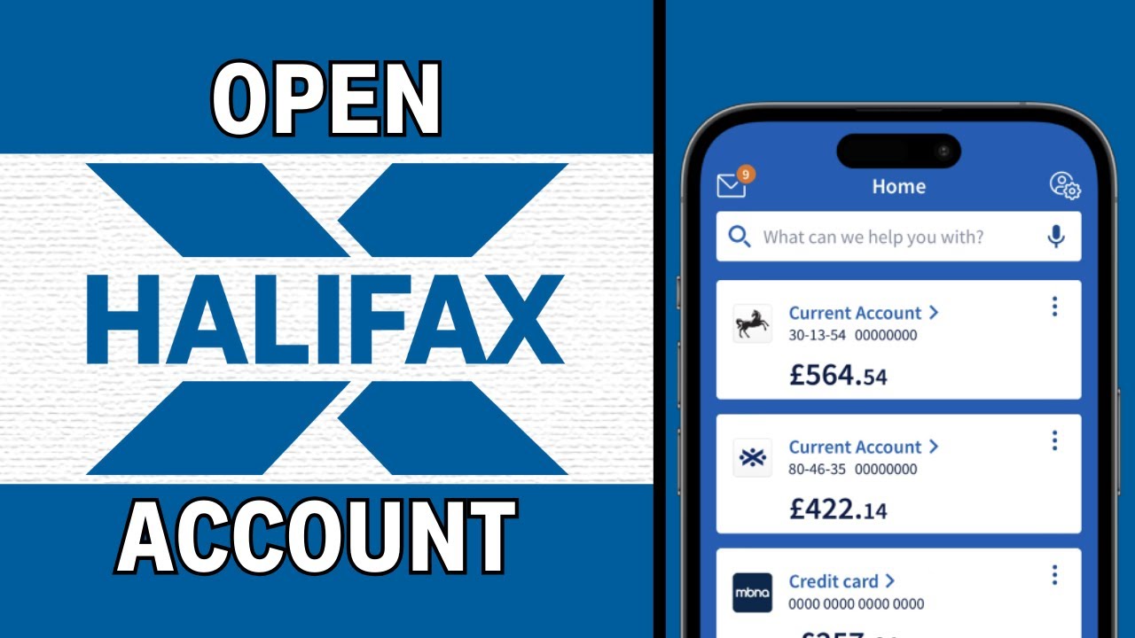 How to Open a Halifax Bank Account Online (2024) - YouTube