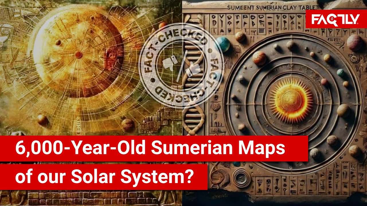 FACT CHECK: Viral Images Show 6,000-Year-Old Maps of our Solar System ...