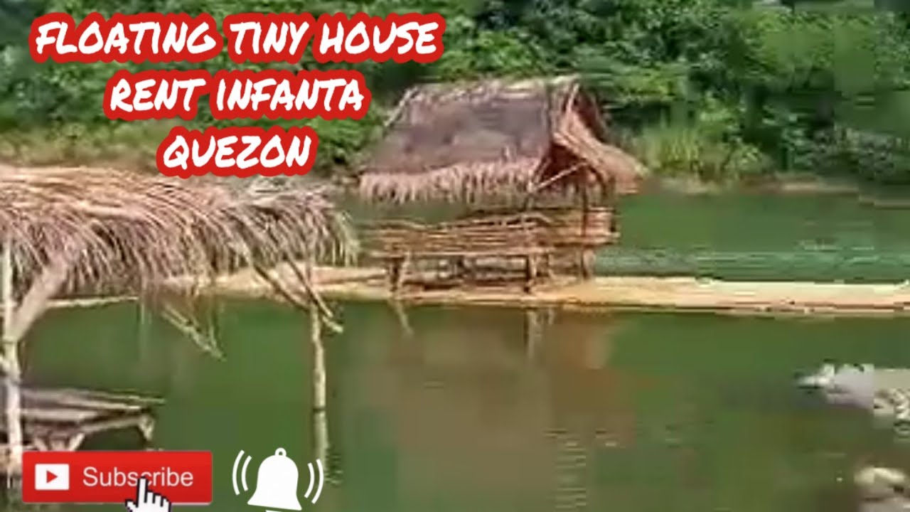 Floating house rent infanta quezon/napakaga malinaw tubig/beautiful ...