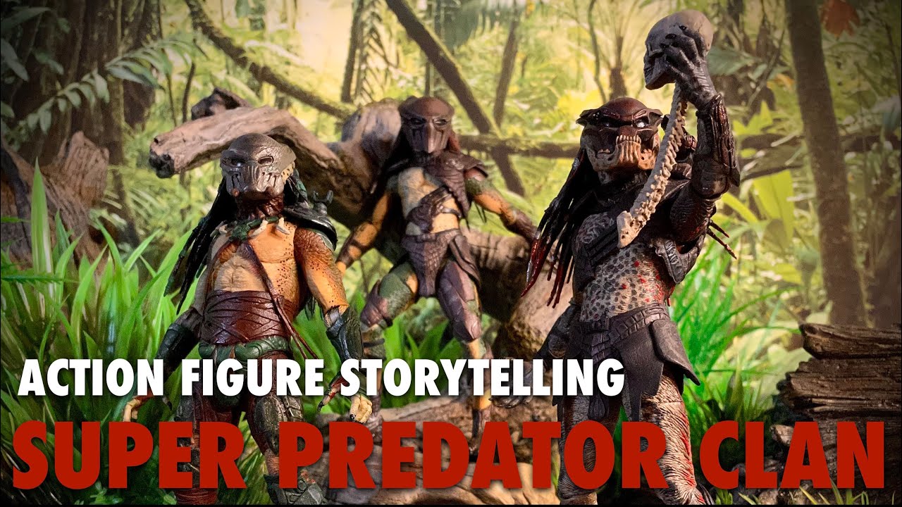 Super Predator Clan- Action Figure Storytelling - YouTube