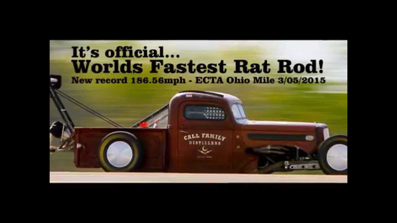 Aaron Brown's '39 Rat Rod - Now Officially the fastest in the land ...
