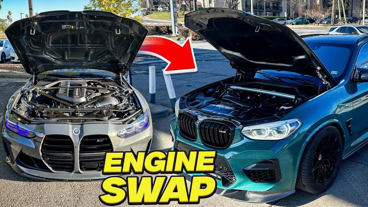 MY BMW X3M COMP GETS A G80 M3 CS ENGINE ! - YouTube
