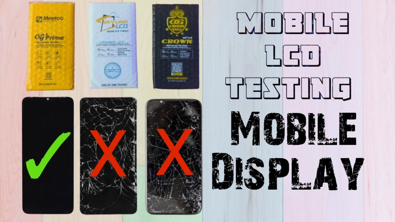 3 Best Mobile Display testing | Mobile Folder Change | mobile folder ...