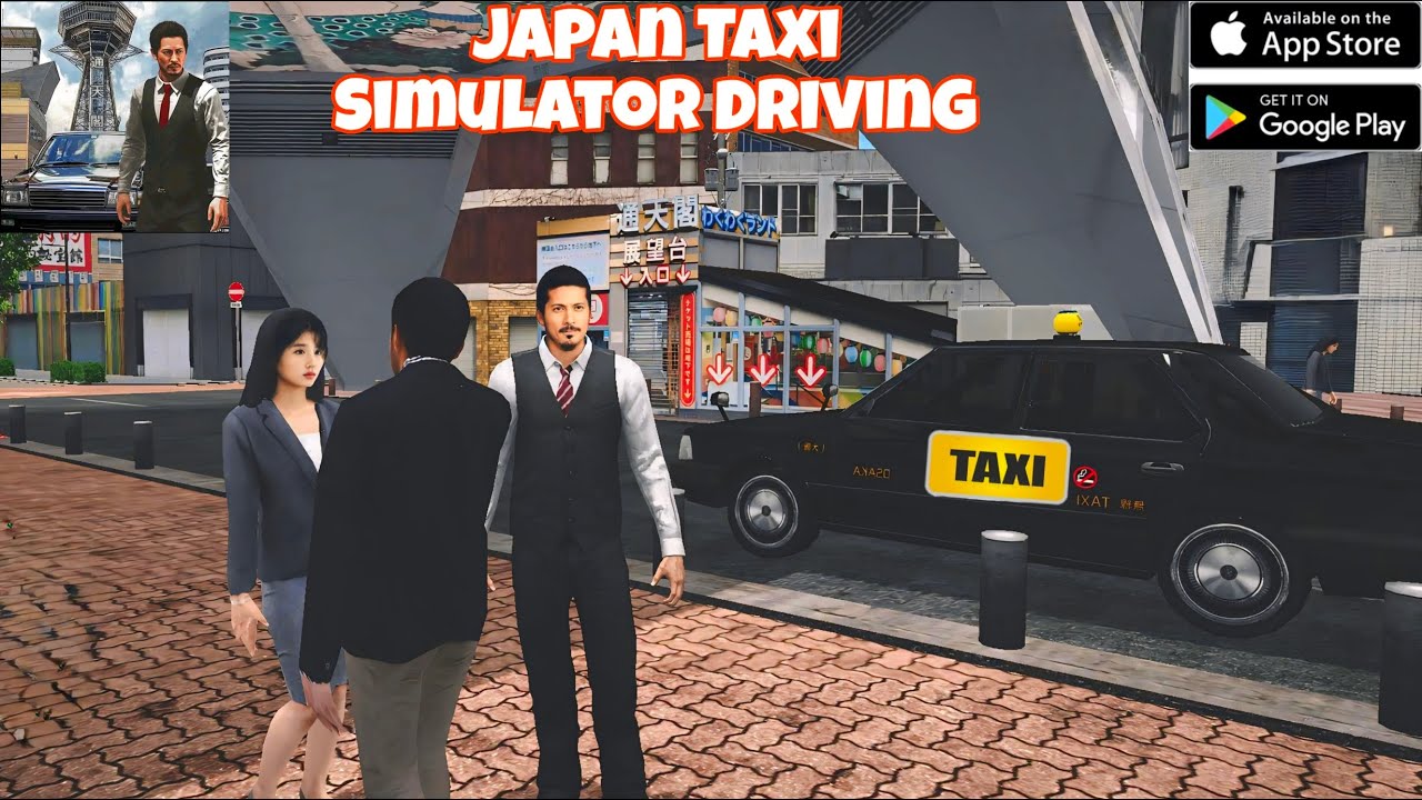 Japan Taxi Simulator Driving ( Android, iOS ) Gameplay - YouTube