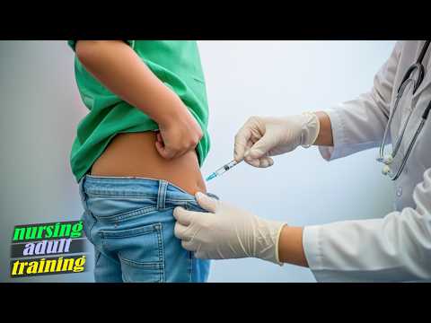 IM Injection | Vastus Lateralis Thigh Injection 💉 Intramuscular Injection Technique | Dexamethasone