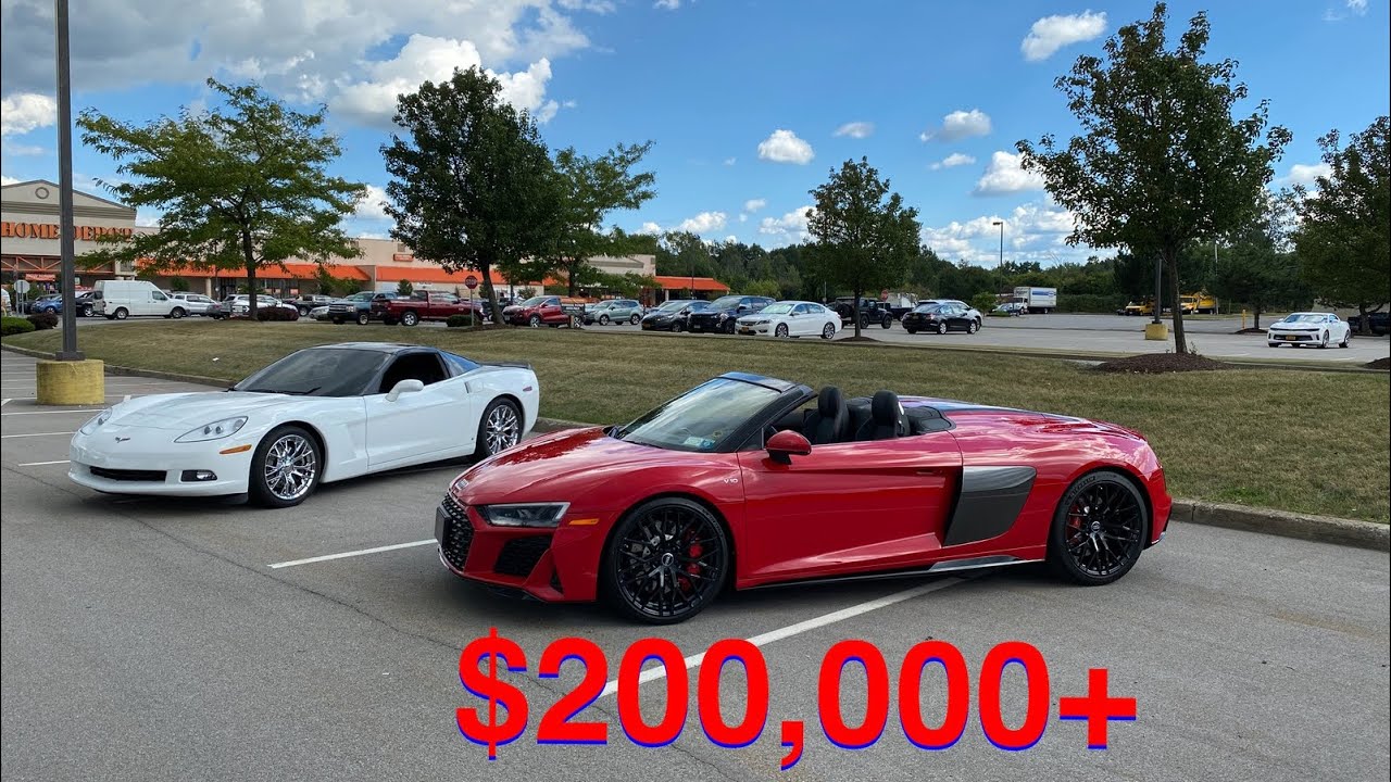 2020 AUDI R8 V10 SPYDER & STREET RACING - YouTube