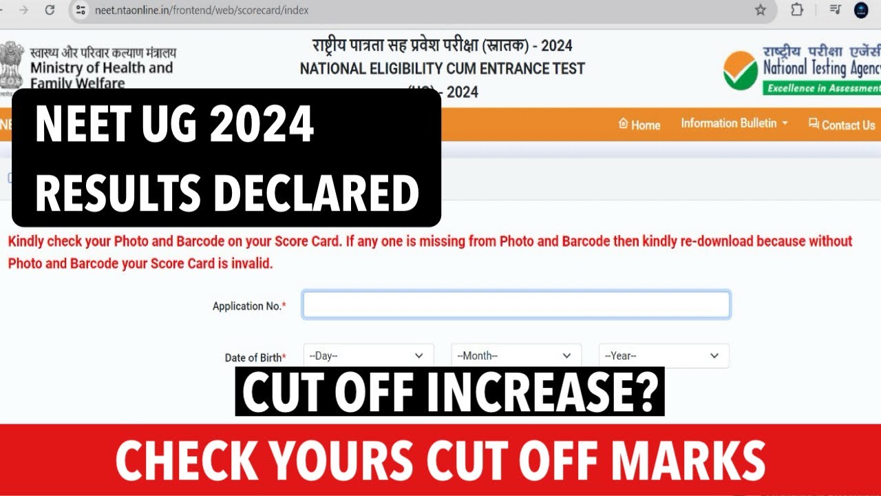 NEET UG 2024 RESULT RELEASED | NTA OFFICIALLY | HOW TO DOWNLOAD NEET UG ...