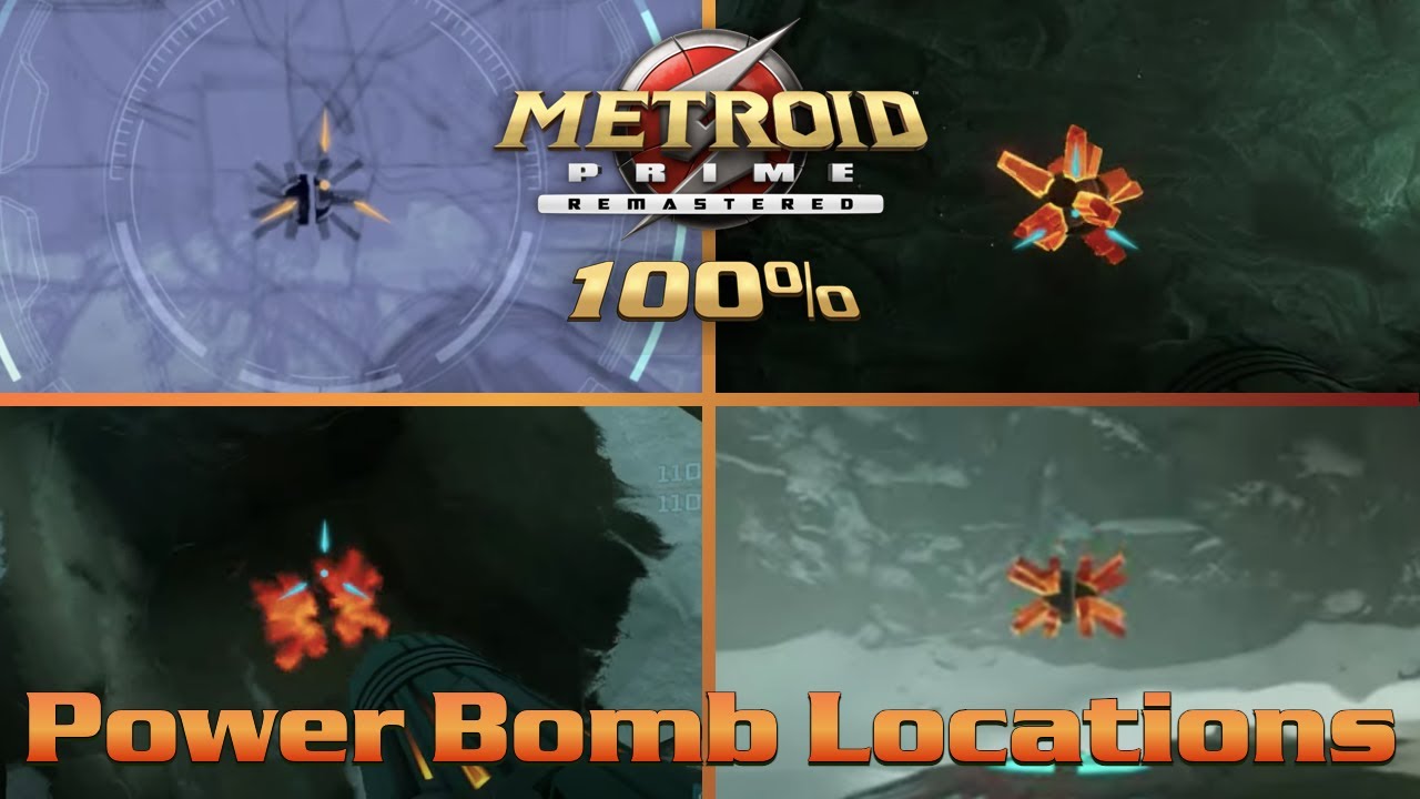 Metroid Prime Remastered 100% Walkthrough – All Power Bomb Expansion ...