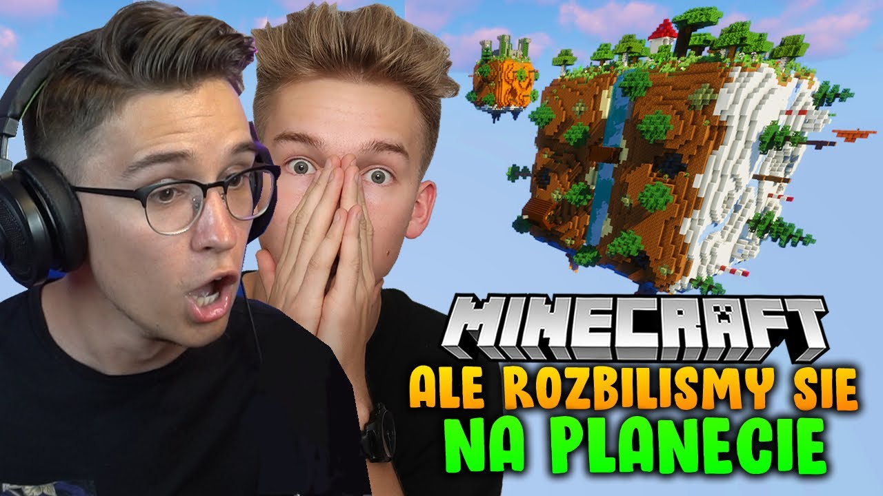 MINECRAFT, ale ROZBILIŚMY SIĘ NA PLANECIE | Sheo Kaluch Ospanno - YouTube