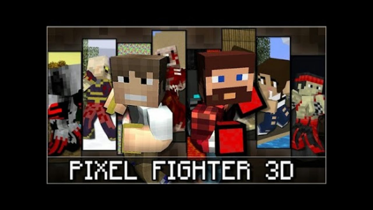 minecraft de luta? pixel fite 3D - YouTube