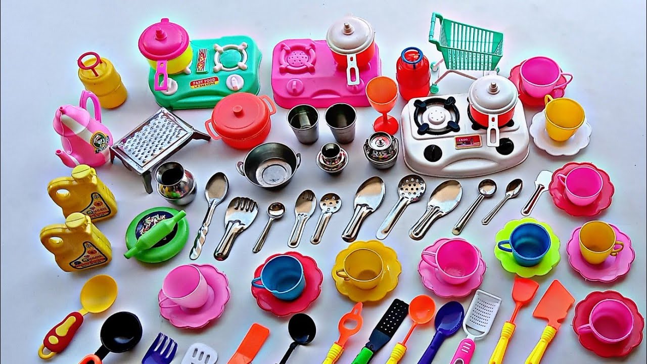 Miniature Real Cooking Kitchen Set installation | Mini kitchen Real ...