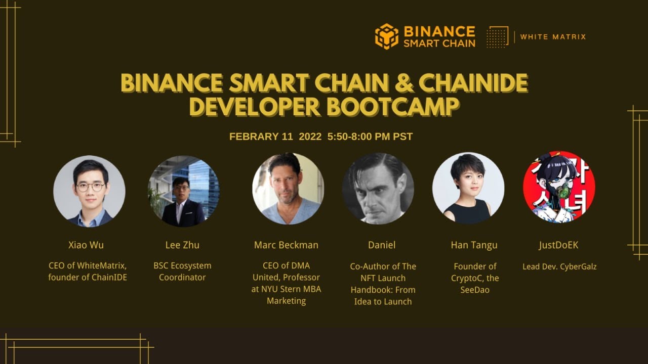 BSC & ChainIDE Developer Winter Bootcamp 2022 | Day 1 - YouTube