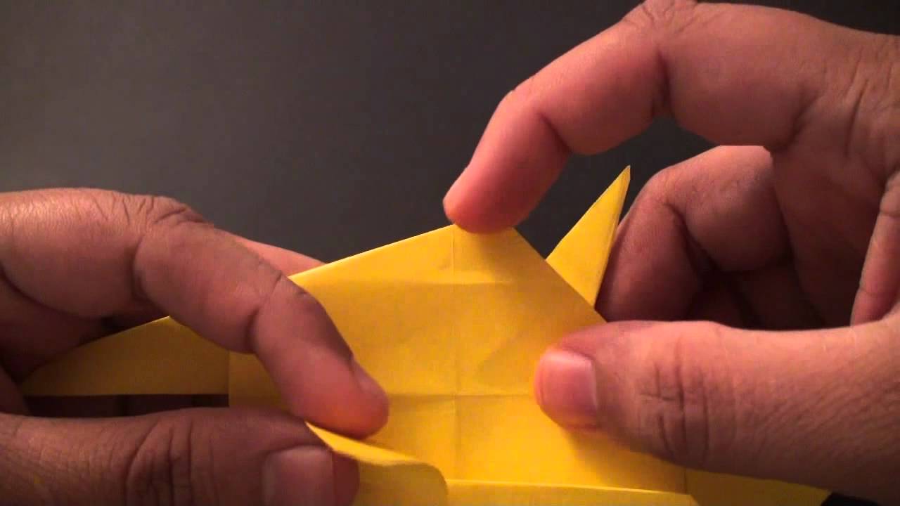 How To Make Origami Flying Pikachu