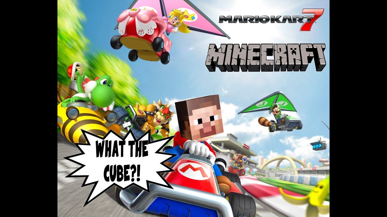 MARIO KART SUR MINECRAFT! MAP MINECRAFT - YouTube