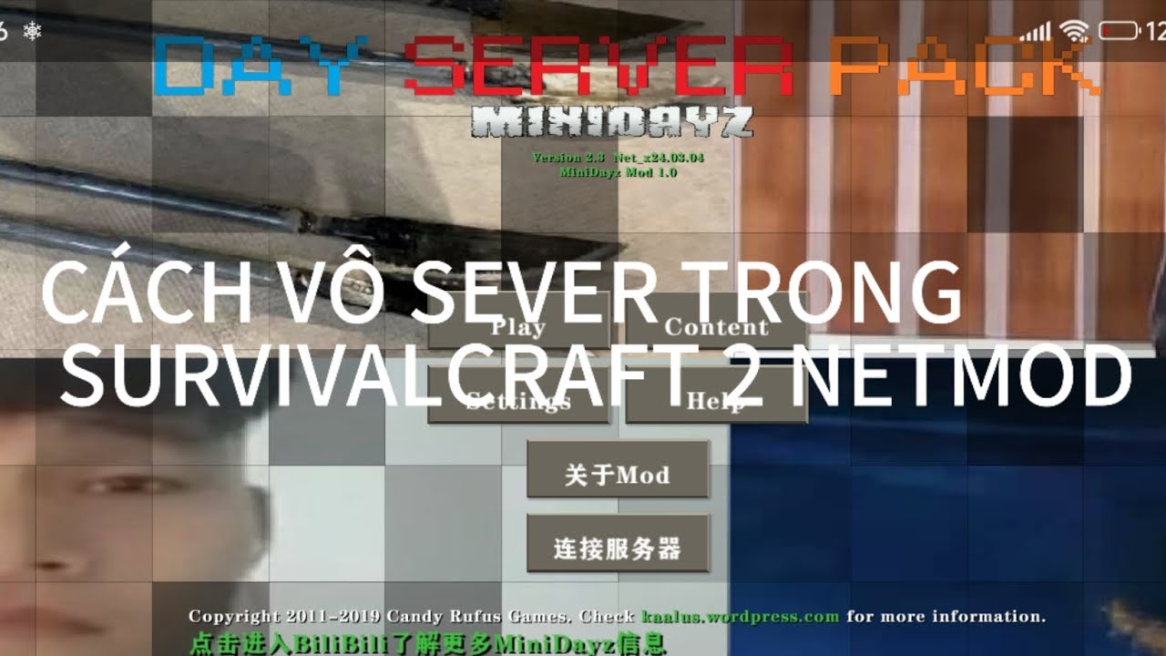 Cách vô sever trong survivalcraft 2 netmod - YouTube