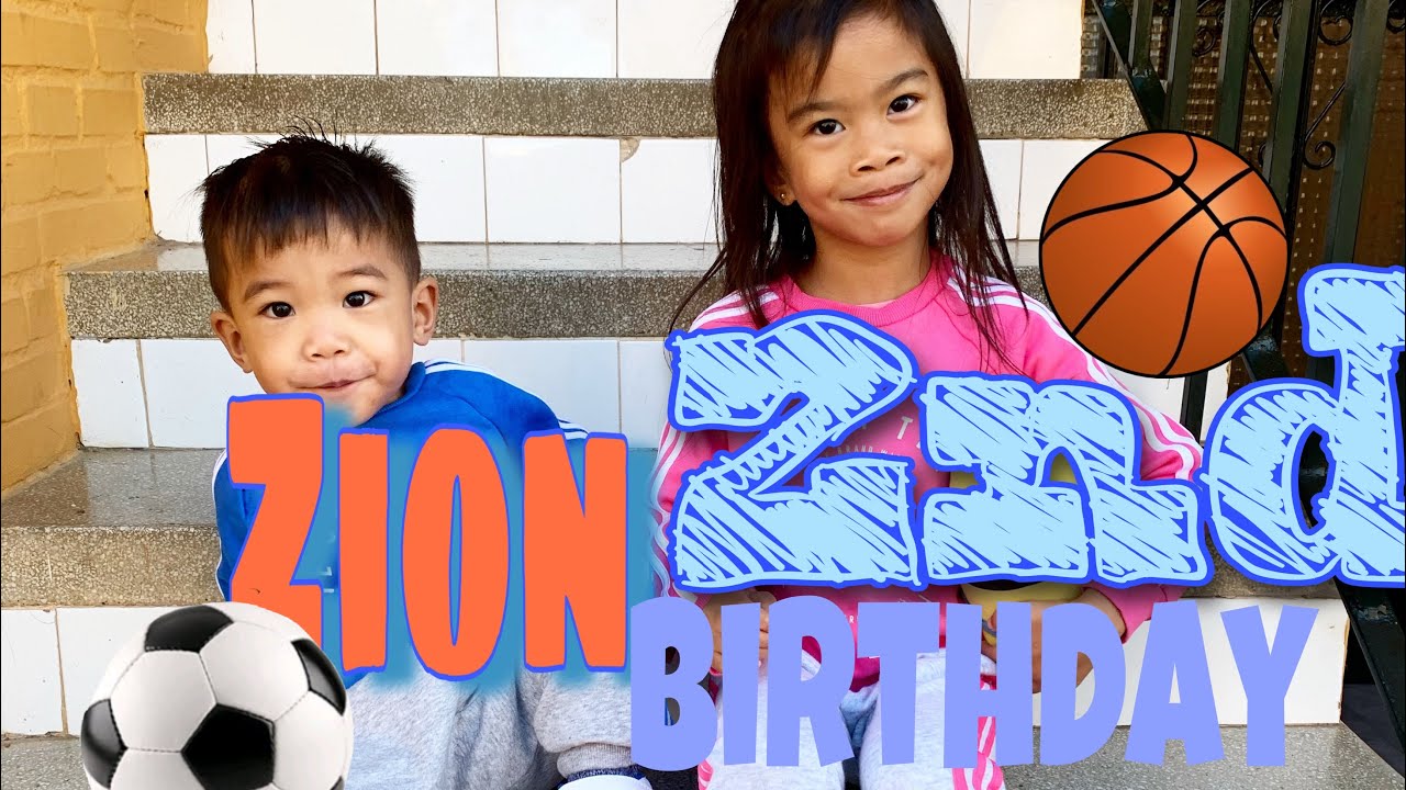 Zion 2nd Birthday Celebration | The Double ZZ Family - YouTube