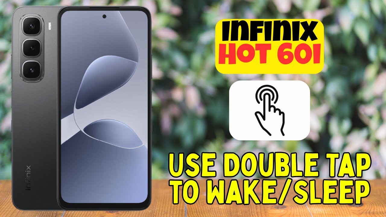 How to Use Double Tap to Wake/Sleep on Infinix Hot 60i | Full Settings ...
