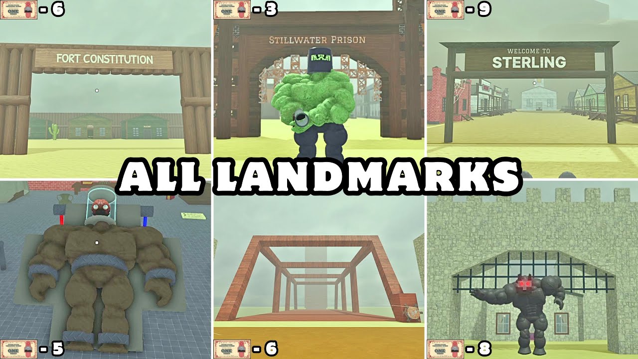 Dead Rails - All Landmarks & All Bosses | ROBLOX - YouTube