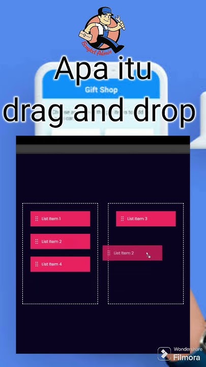 Apa yang dimaksud dengan Drag and drop - YouTube