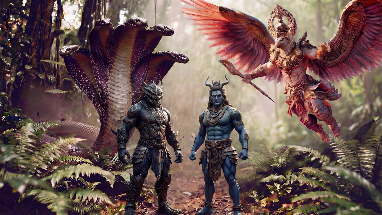 GARUDA & VASUKI | Legendary Serpent Short Film | Epic Mythological ...