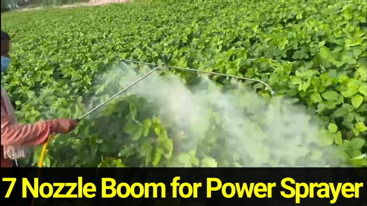 Boom Sprayer For Herbicide | Boom For Knapsack Sprayer | multi nozzle ...