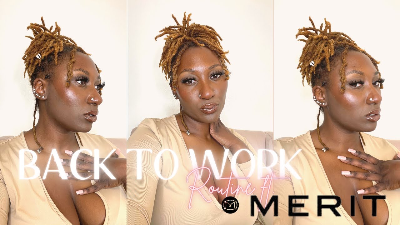 MERIT BRONZER | EASY, QUICK, Back to Work/School Makeup Routine - YouTube