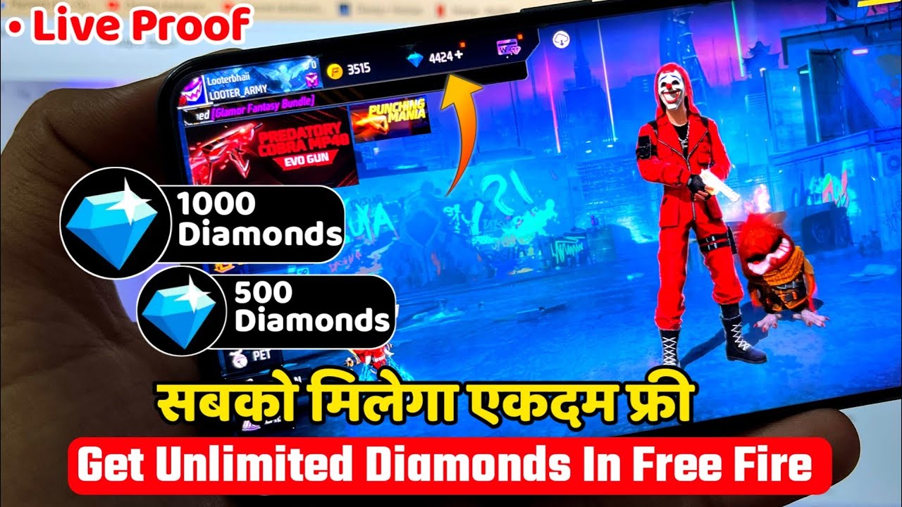 New Trick To Get Free Diamonds In Free Fire | Free Fire Diamonds App ...