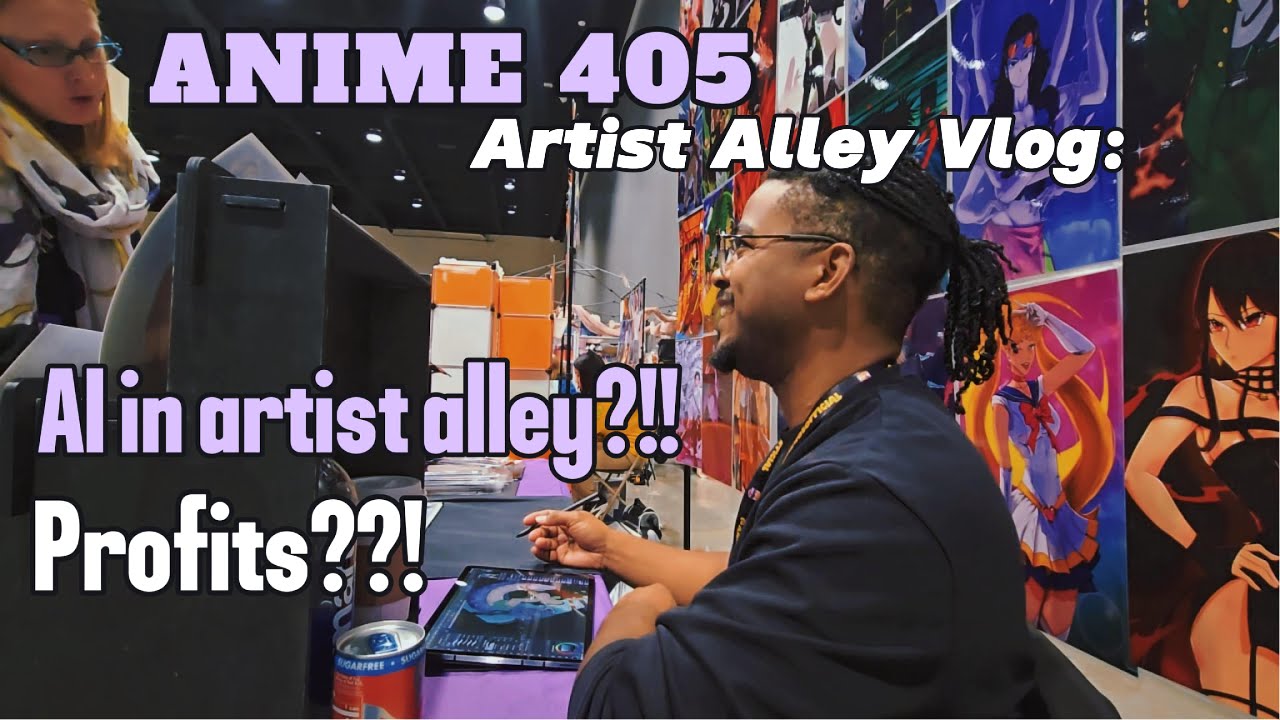 Anime 405 OKC Artist Alley Adventures: Profits! and finding AI art in ...