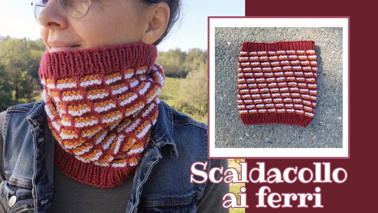 Scaldacollo ai ferri semplice - YouTube