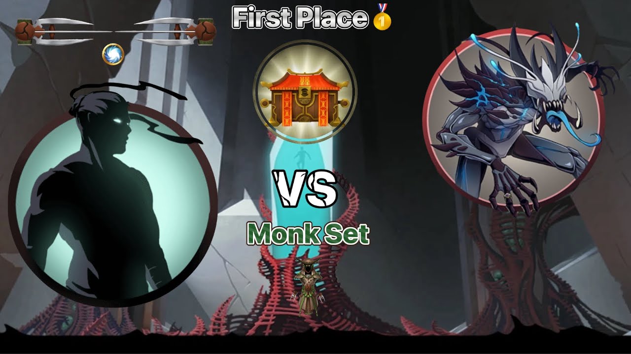 Shadow Fight 2 | Monk Set | Underworld | Tier 4 | Stalker: First Place🥇 ...