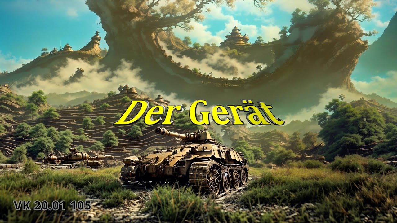 Der Gerät - VK 20.01 105 - [World of Tanks] WoT gameplay - YouTube