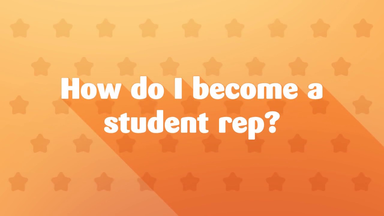 Become a Student Rep! - YouTube