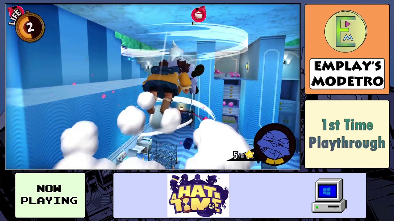 Bow Kid in A Hat In Time - PC (Steam) - #42 - Chapter 6 - The Arctic ...