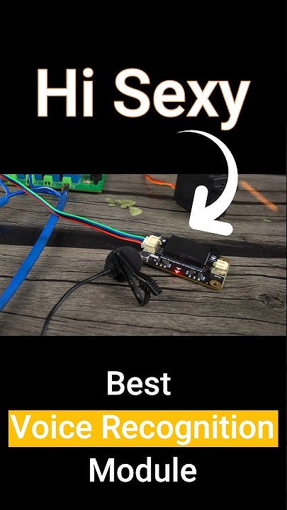 Voice Recognition Module with Arduino, DFRobot Gravity, # ...