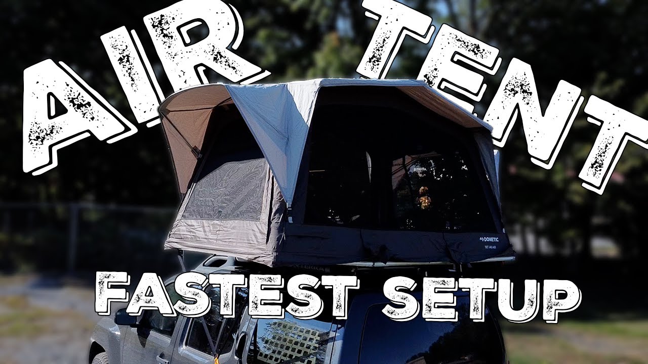 DOMETIC TRT 140: Air Inflatable Roof Top Tent - YouTube