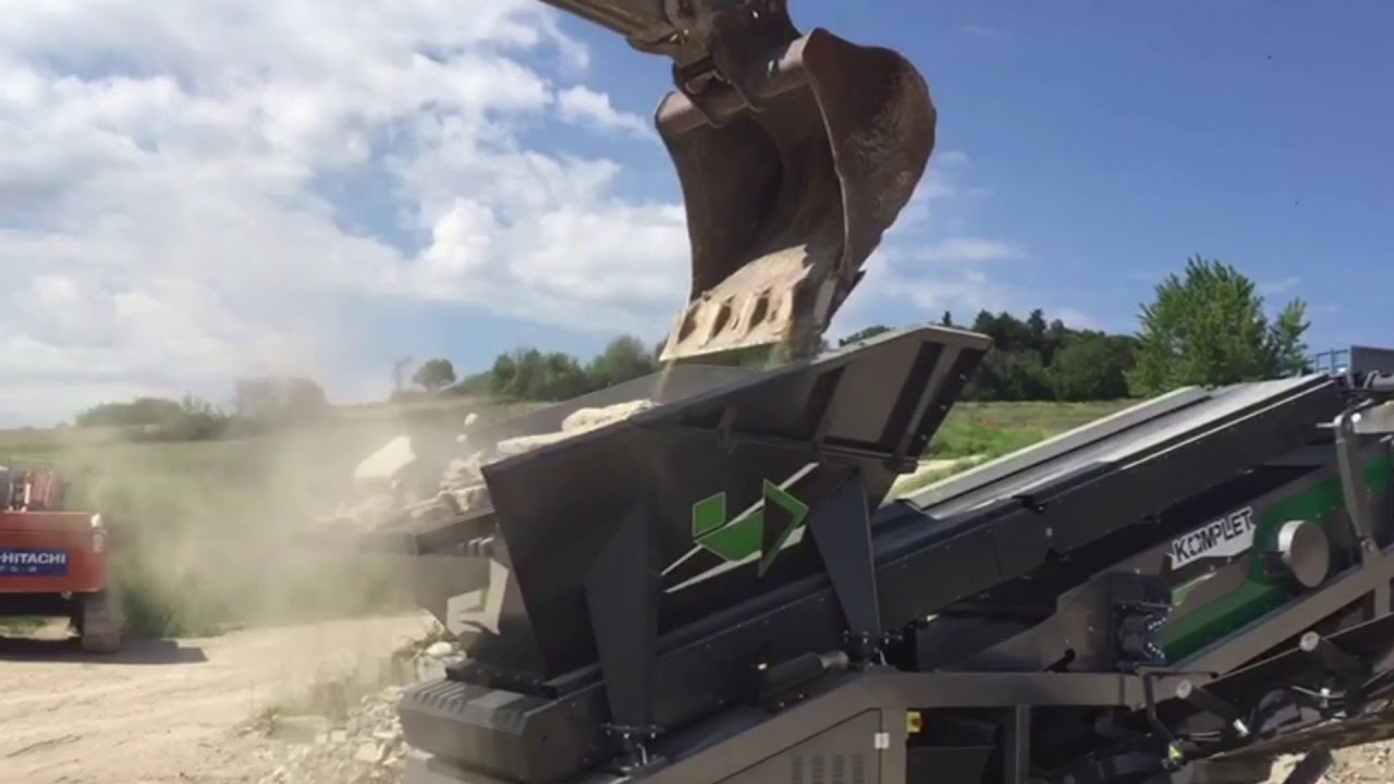 Mobile compact screener KOMPLET KOMPATTO 104 - Mobile screening ...