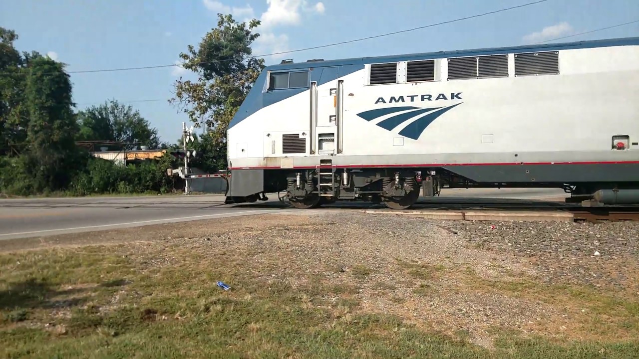 Amtrak Sunset Limited #1 Departing The Station Lafayette, LA September ...