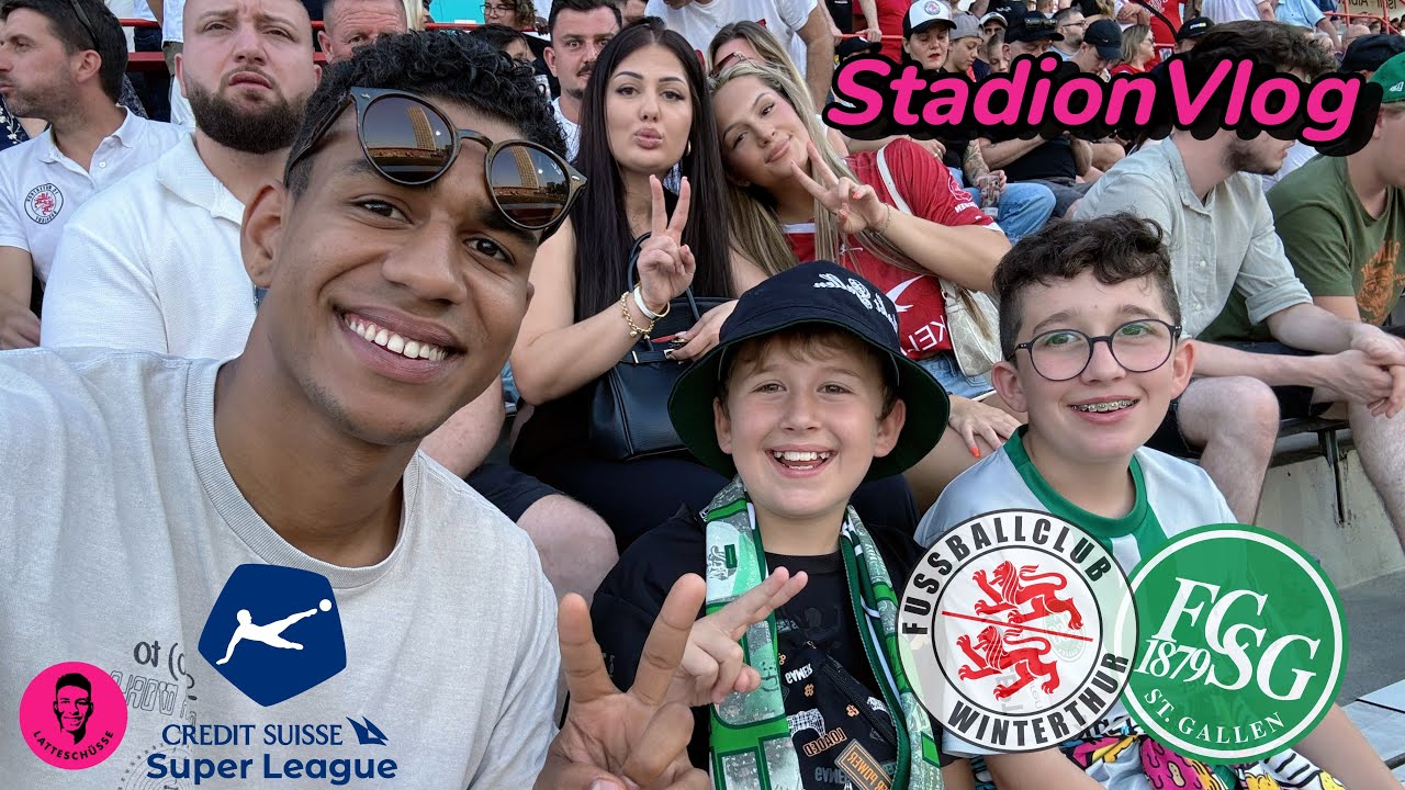 FC Winterthur vs FC St. Gallen 💚🤍 | CSSL StadionVlog 🔥⚽️ | Saisonstart ...