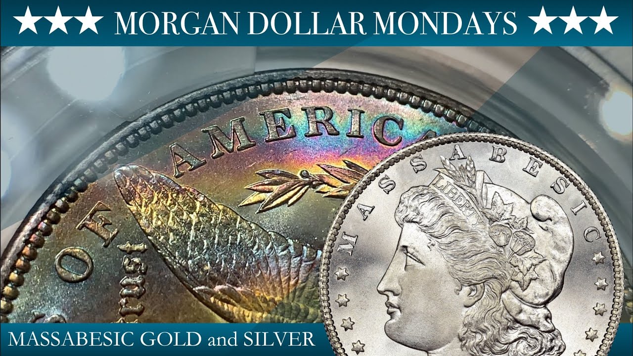 EYE APPEAL - BLAST WHITE vs TONED MORGAN - “MORGAN DOLLAR MORGANS” with ...