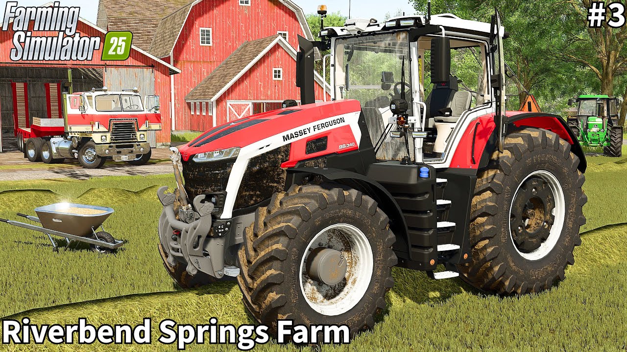 Bringing Water, Wrapping & Baling GrassSilag, Sowing Barley│Riverbend ...