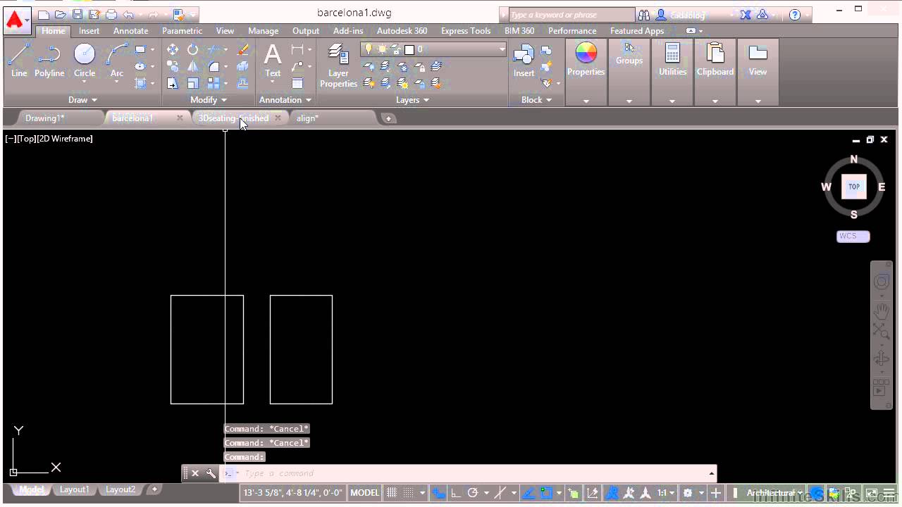 AutoCAD 2015 Training Video Tutorial 03 12 Quick Access To Your ...