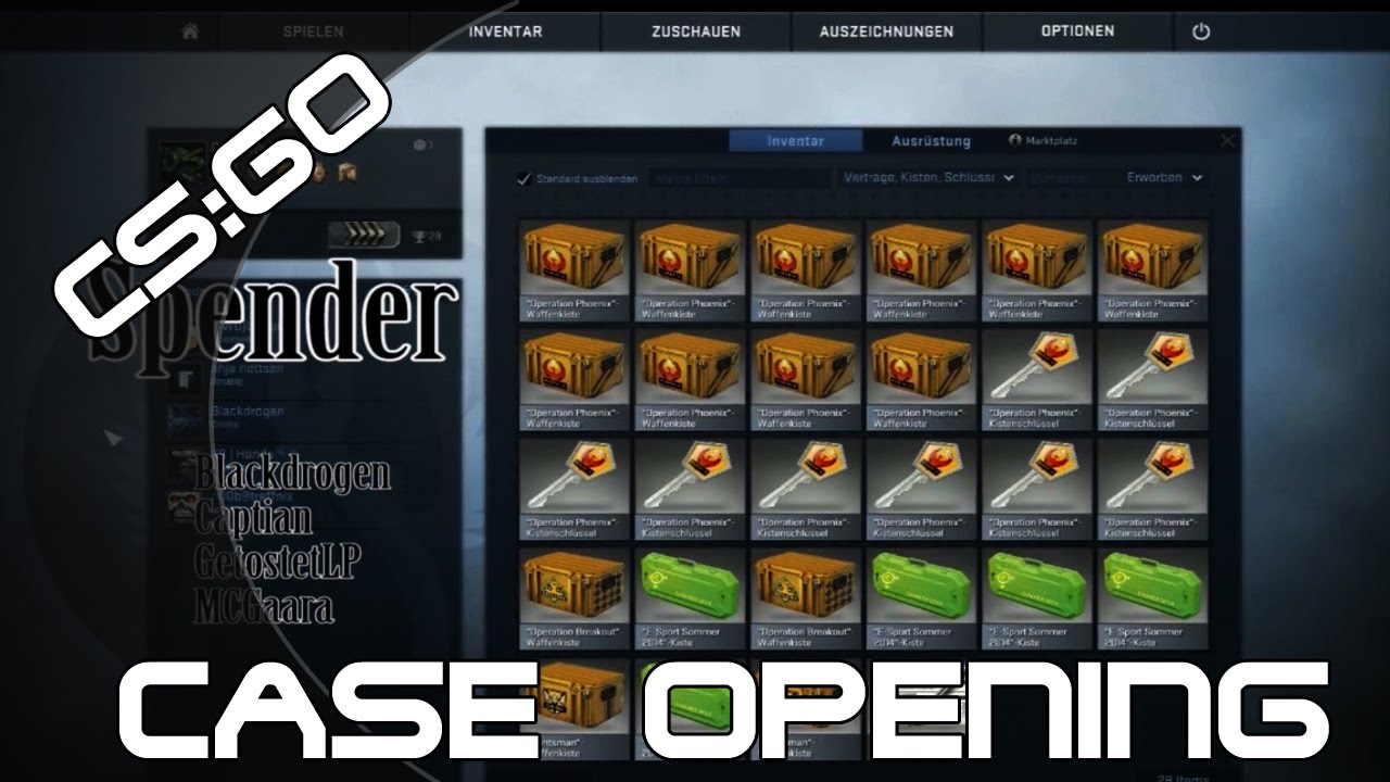 CS:GO CASE OPENING #1 - Operation Phoenix cases - YouTube