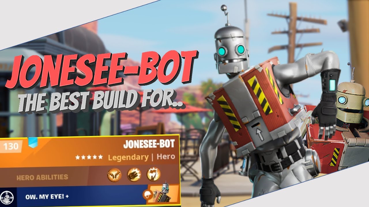 The BEST Build For Jonesee-Bot! ARE THEY GOOD?! Headshot Hero ...