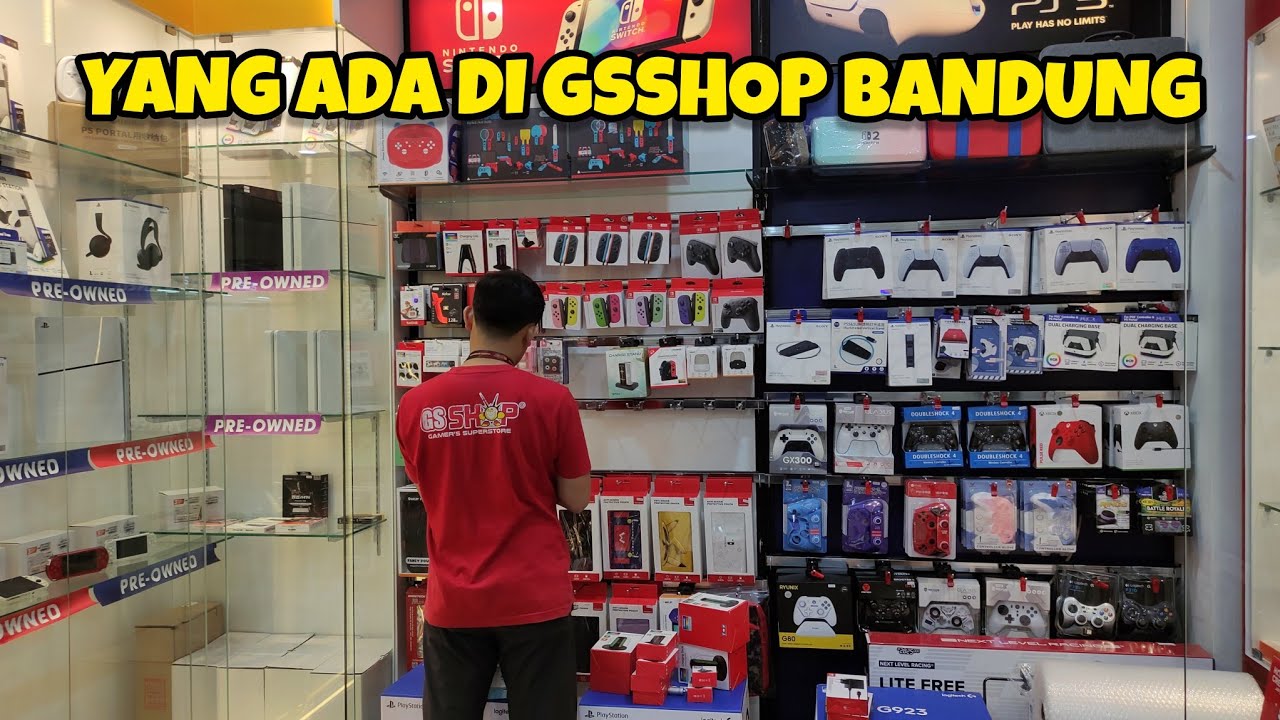 STOK TERBARU PS4 PS5 NINTENDO GSSHOP BANDUNG - YouTube