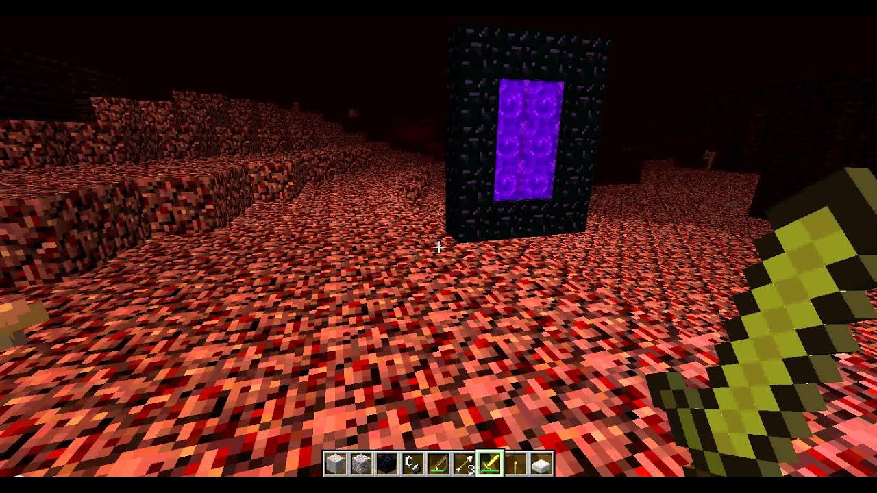 How To Build Portal In Minecraft - YouTube