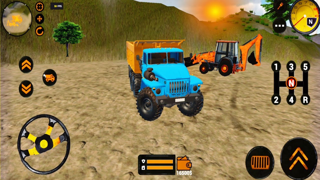 Backhoe Loader JCB Simulator - Backhoe Loader JCB Simulator Gameplay ...