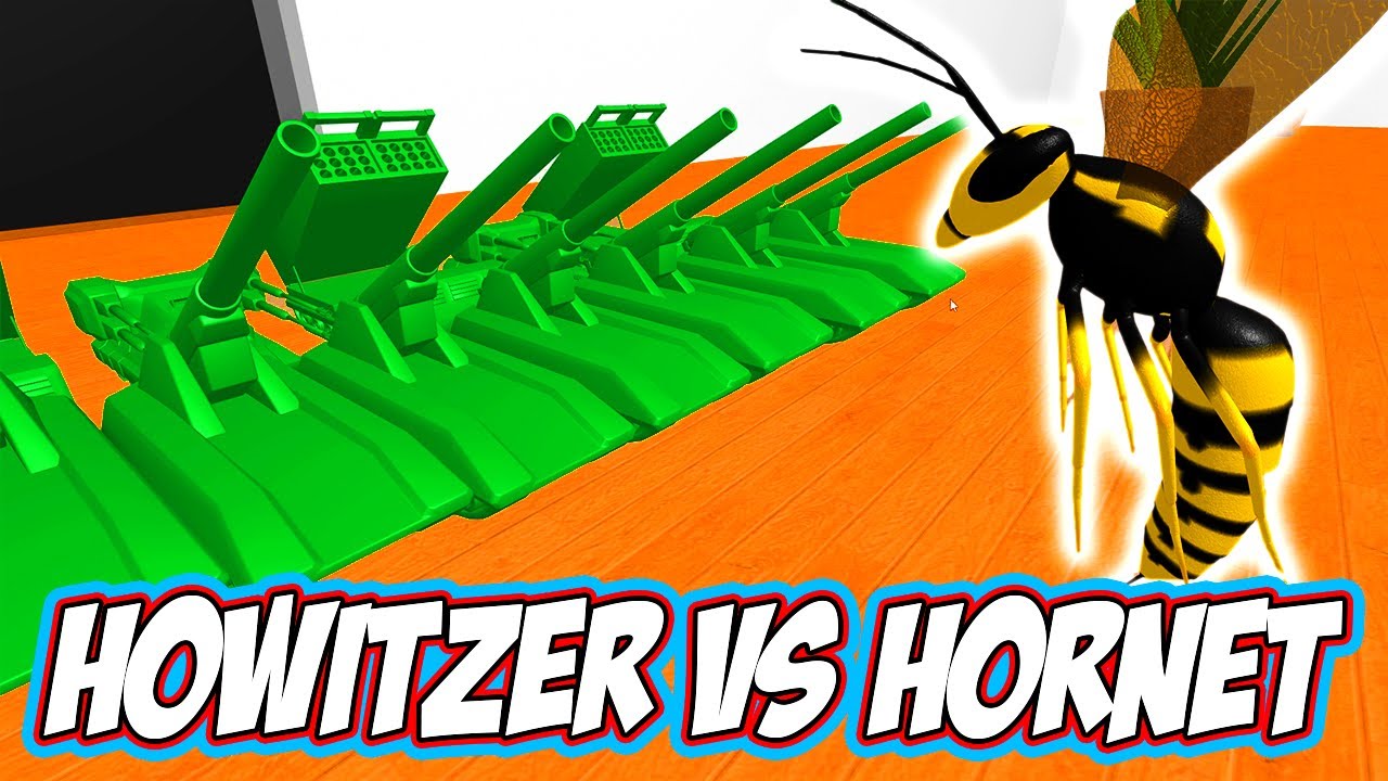 HOWITZER DESTROYS AFRICAN HORNET!! CUSTOM BATTLES IN SANDBOX MODE - Let ...