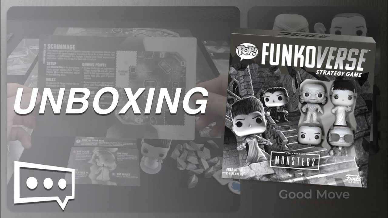 Funkoverse Universal Monsters Unboxing - YouTube